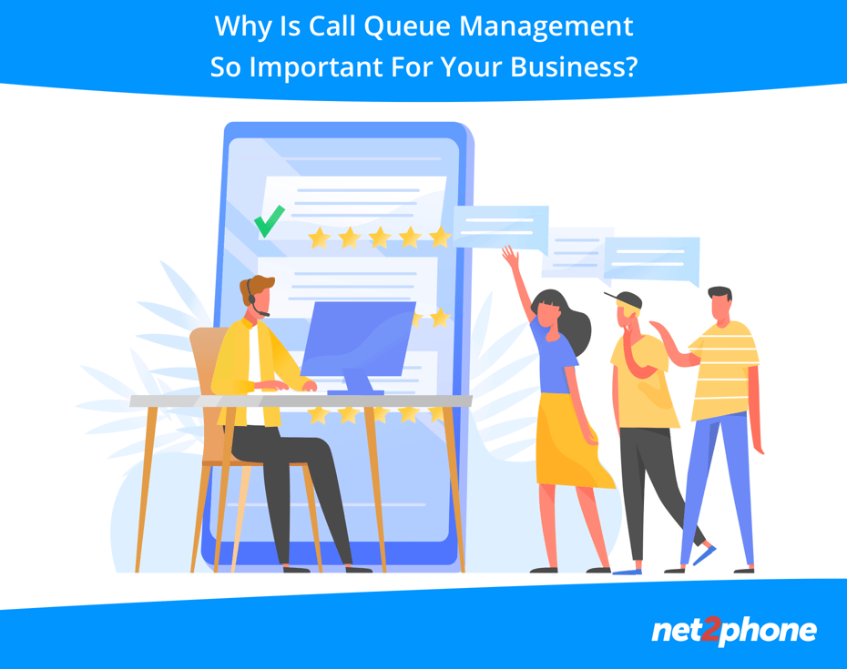 What is Call Queue? How It Can Help Your Business | net2phone
